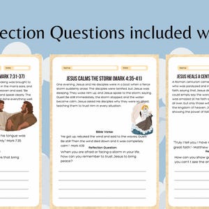 Mega Bible Lesson Bundle 79 Pages Bible Stories for Kids Printable ...