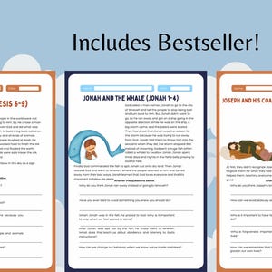 Mega Bible Lesson Bundle 79 Pages Bible Stories for Kids Printable ...