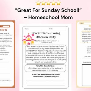 What is Prayer Bible Lesson for Kids Printable PDF Christian Activity ...