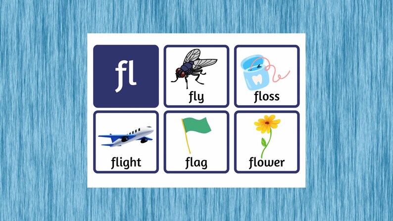 Digraph Flashcard Pack Phonics Practice Printable CH, SH, TH, Wh Cards ...