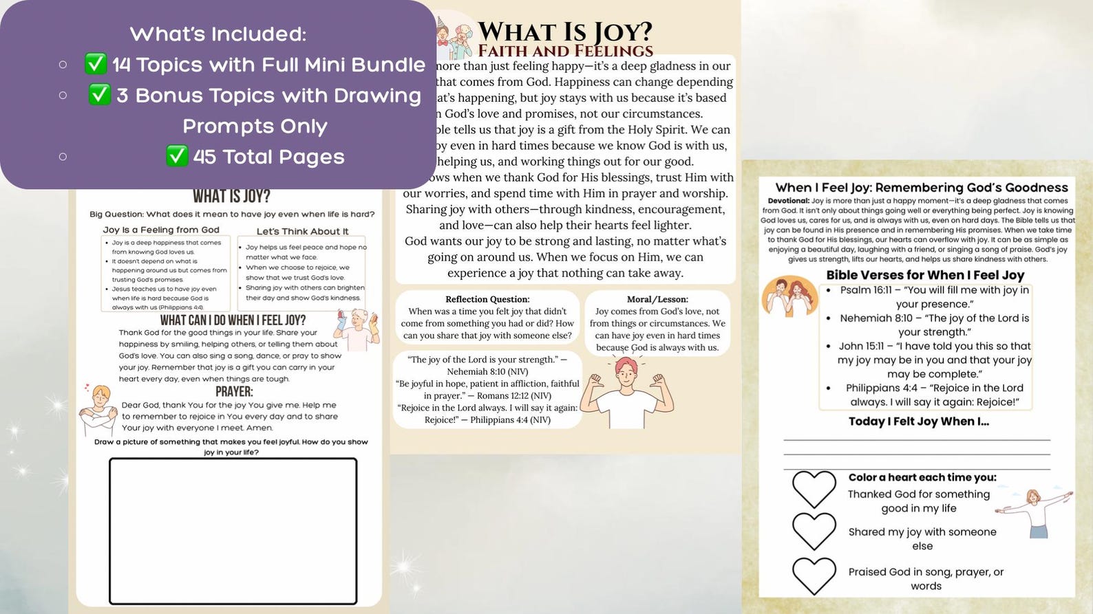 Complete Christian Social Emotional Learning Bundle Faith and Feelings ...