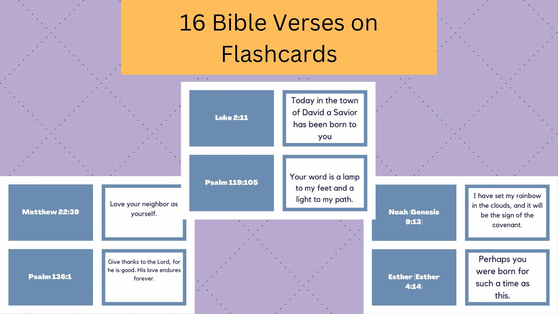Bible Verse Flashcards and Prayer Worksheets – Christian Learning Set ...