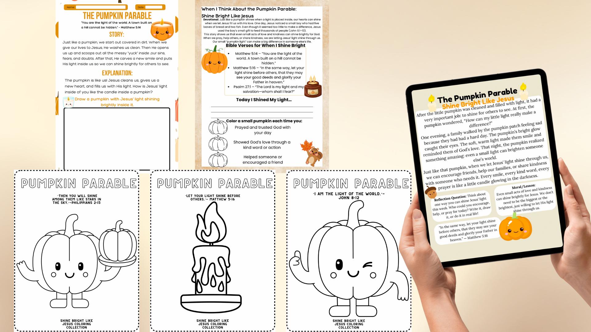 Mega Fall Bible Lesson Bundle for Kids Christian Activities Fall Sunday ...