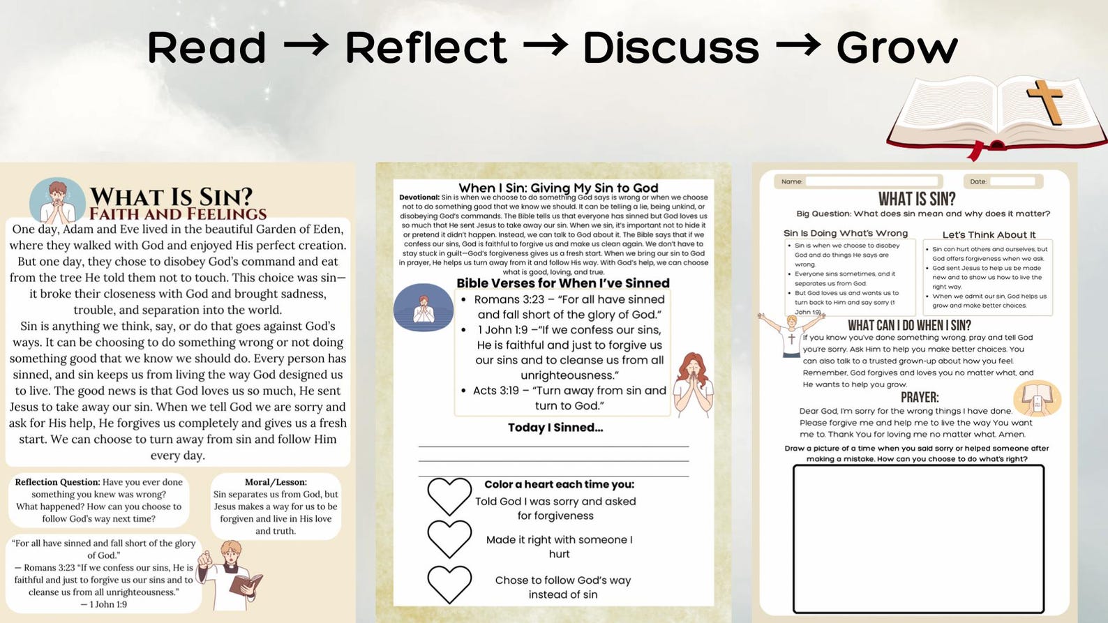 Complete Christian Social Emotional Learning Bundle Faith and Feelings ...