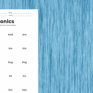 Spelling Worksheets for Pre-k to 1st Grade | Fun Learning and Easy ...