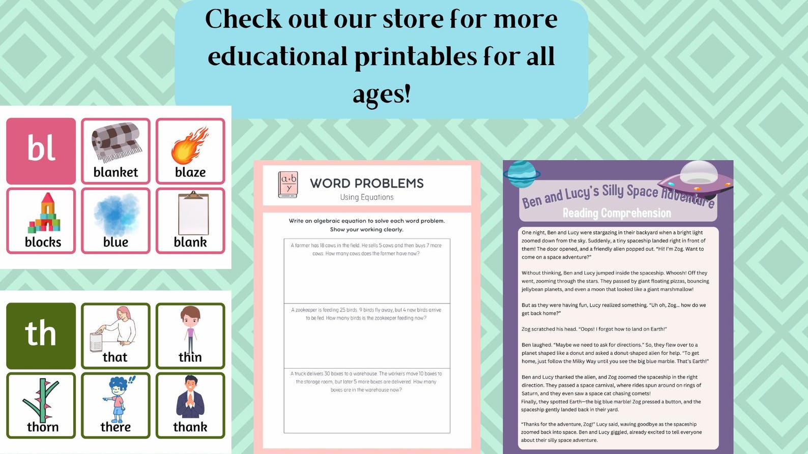 Spelling Worksheets for Pre-k to 1st Grade | Fun Learning and Easy ...