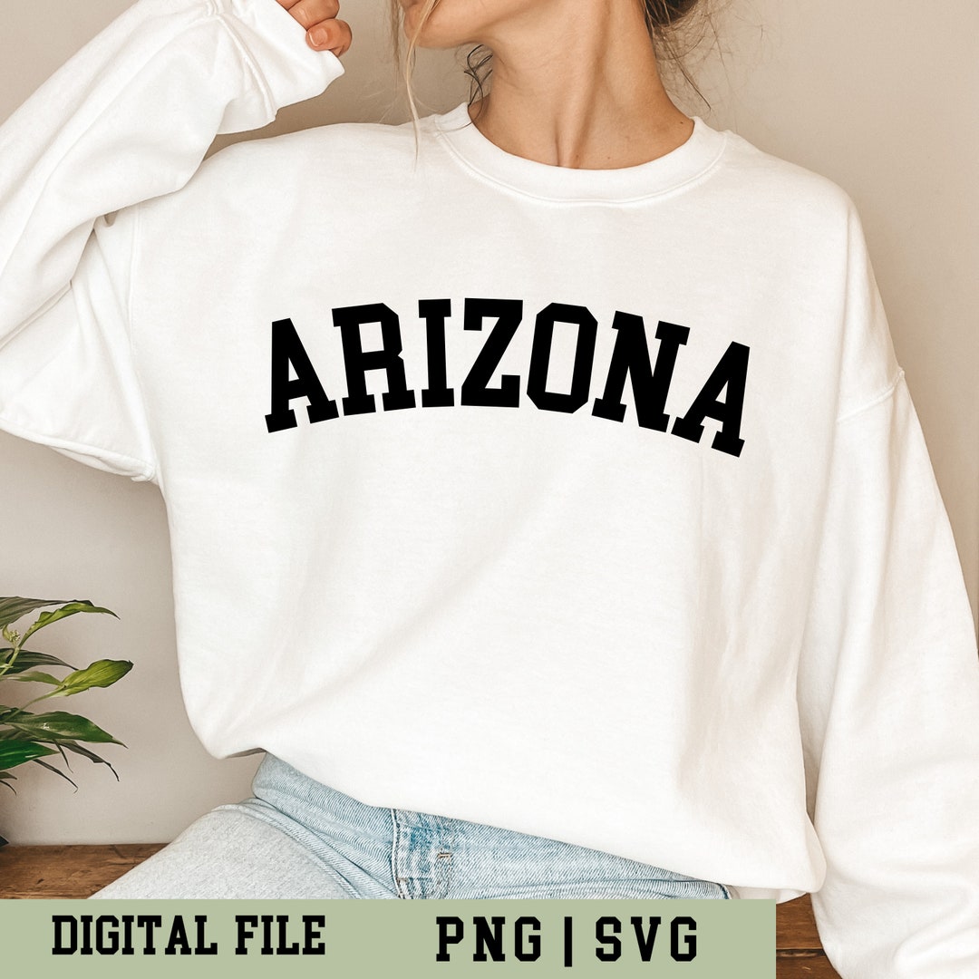 Arizona PNG, Arizona State SVG, Bold Collegiate Font, Cut Files - Etsy