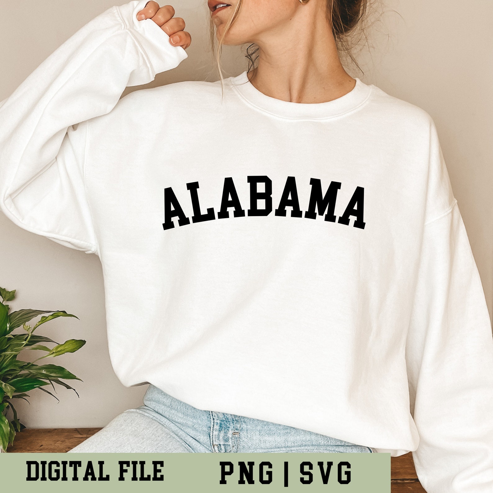 Alabama PNG SVG Alabama State SVG Crimson Red Collegiate - Etsy