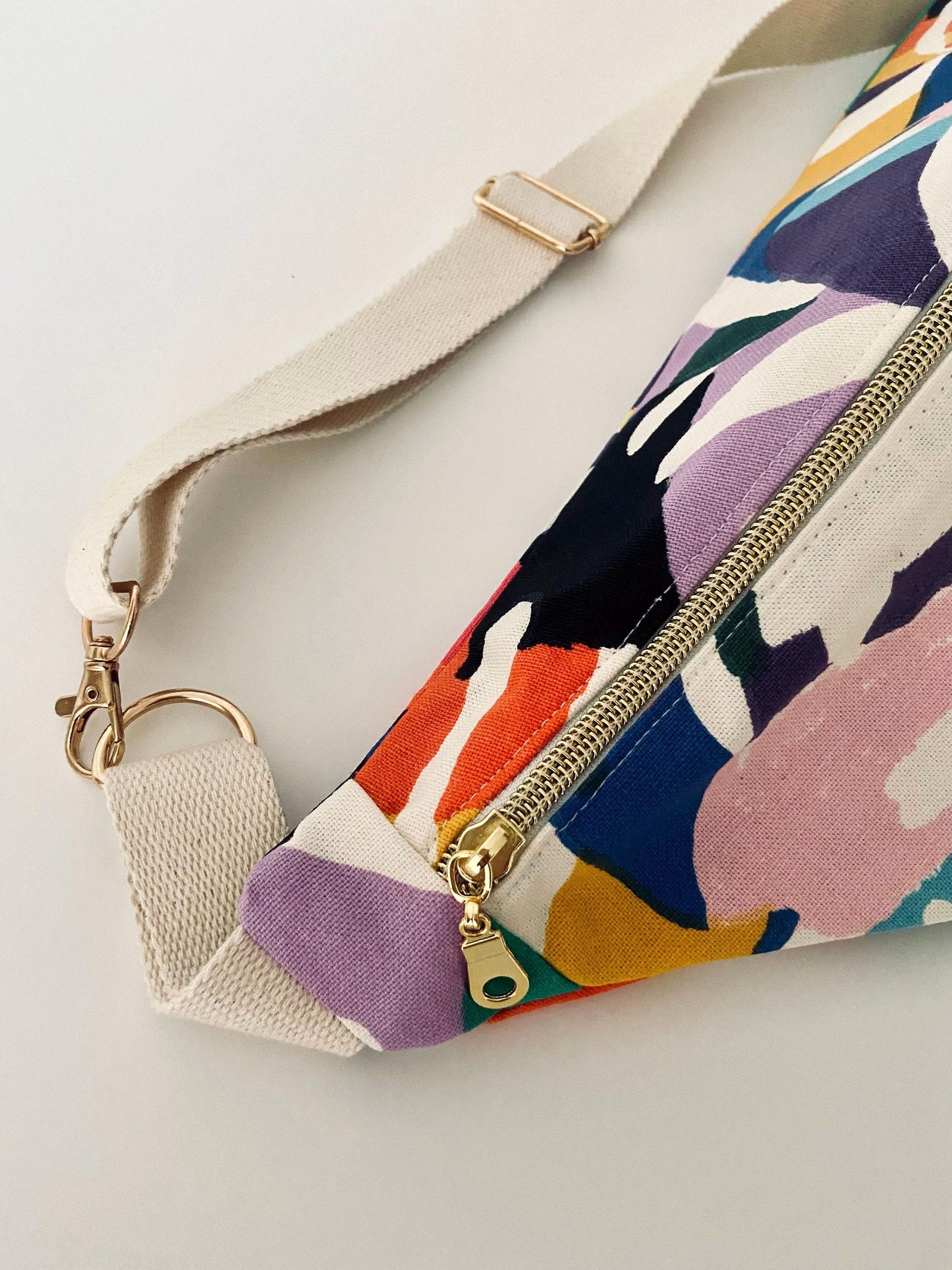 Large Colorful Fanny Pack, Bum Bag , Waist Bag - Etsy
