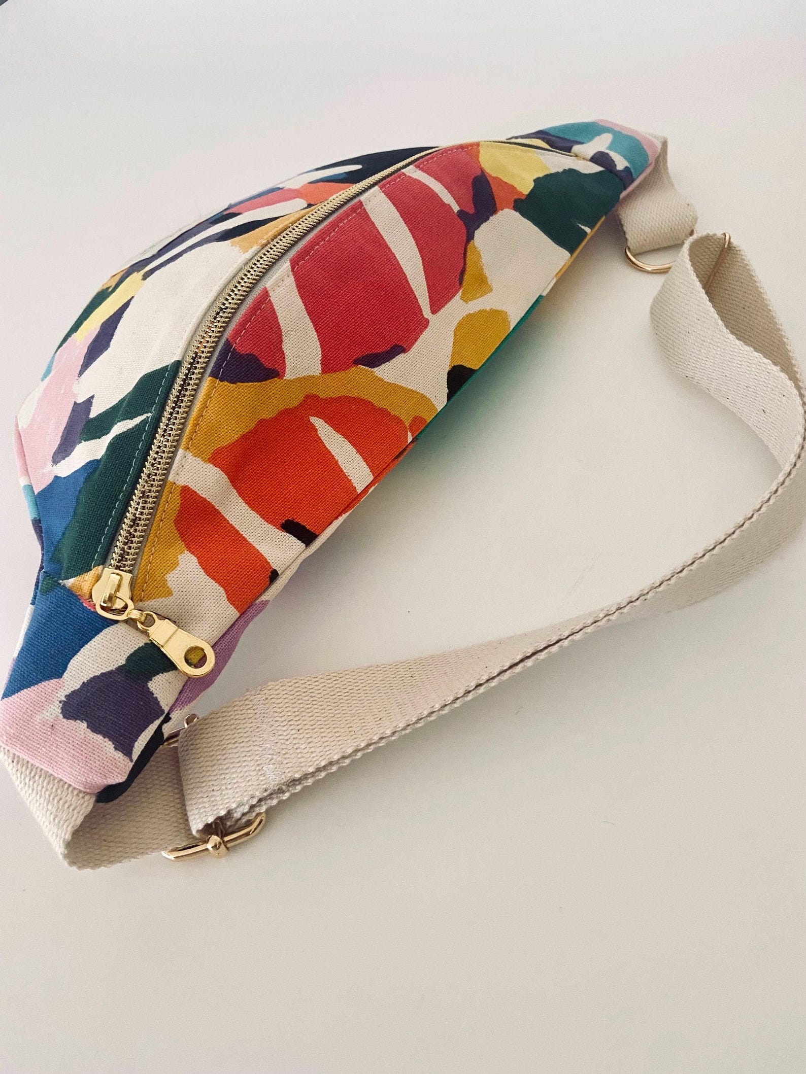 Large Colorful Fanny Pack, Bum Bag , Waist Bag - Etsy