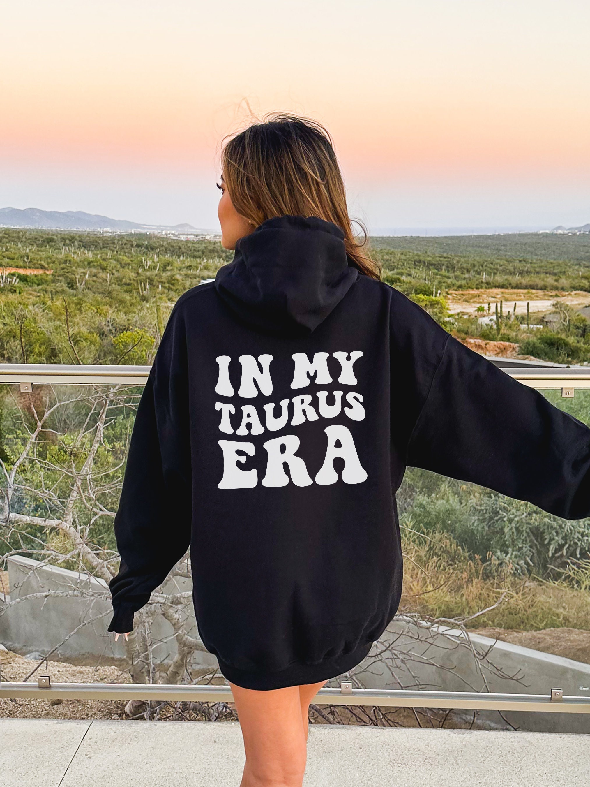 In My Taurus Era Hoodie, Retro Astrology Zodiac Sign Gifts for Her ...