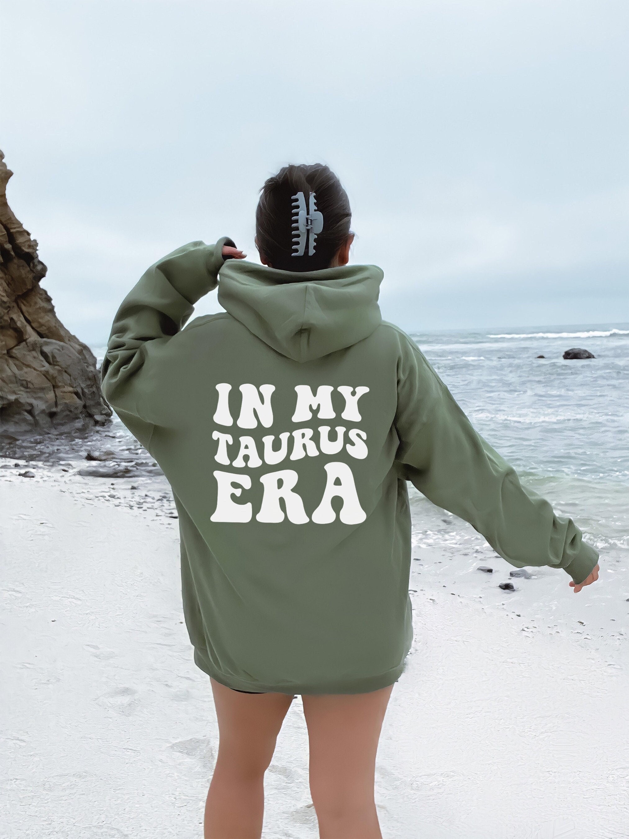 In My Taurus Era Hoodie, Retro Astrology Zodiac Sign Gifts for Her ...