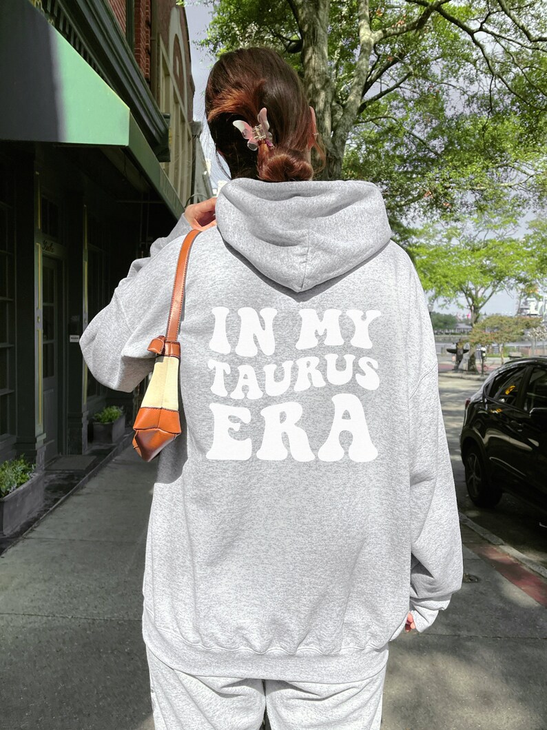 In My Taurus Era Hoodie, Retro Astrology Zodiac Sign Gifts for Her ...