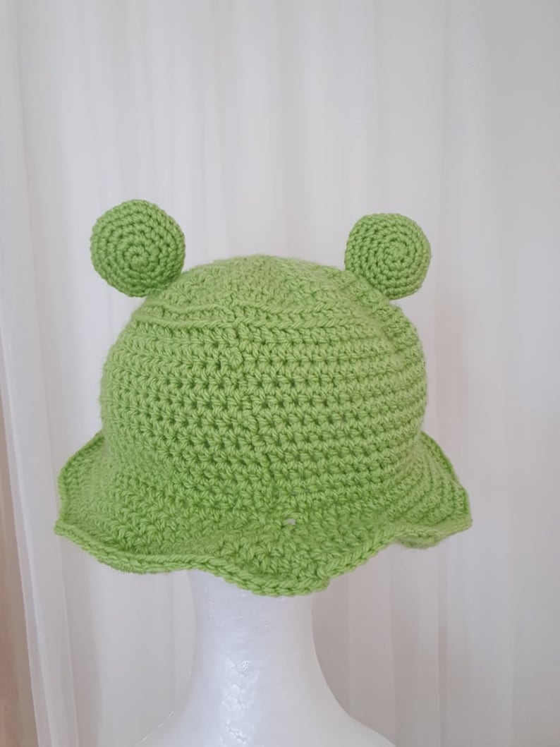 Crochet Frog Bucket Hat Digital Pattern - Etsy