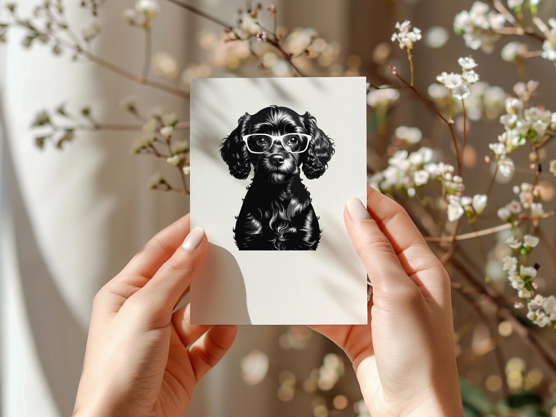 COCKAPOO Pet Funny Glasses Digital Design Bundle: Svg, Eps, Png ...