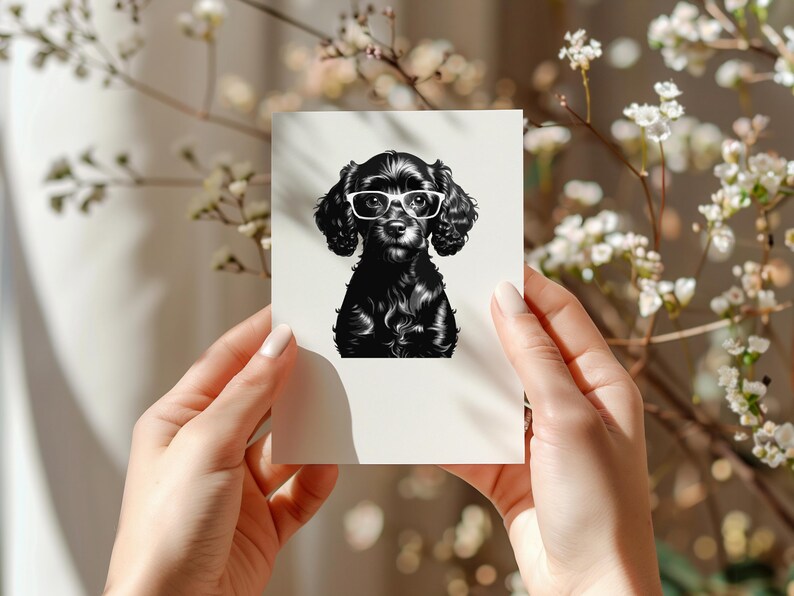 COCKAPOO Pet Funny Glasses Digital Design Bundle: Svg, Eps, Png ...