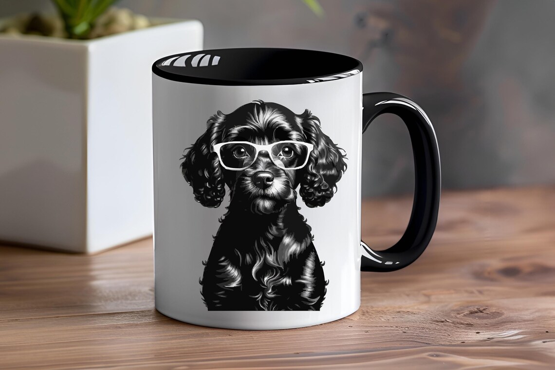 COCKAPOO Pet Funny Glasses Digital Design Bundle: Svg, Eps, Png ...