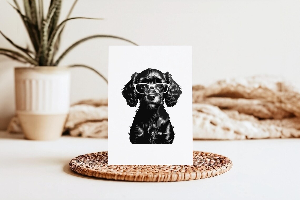 COCKAPOO Pet Funny Glasses Digital Design Bundle: Svg, Eps, Png ...