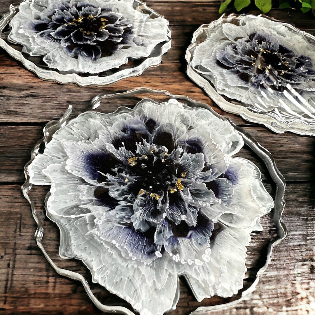 Coasters, Flower Coasters, Drink Coasters, Cup Holders, Coaster Set ...