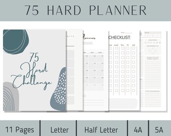 75 Hard Journal Printable - Etsy