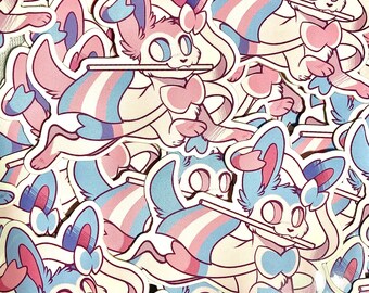 Trans Pride Sylveon - Etsy