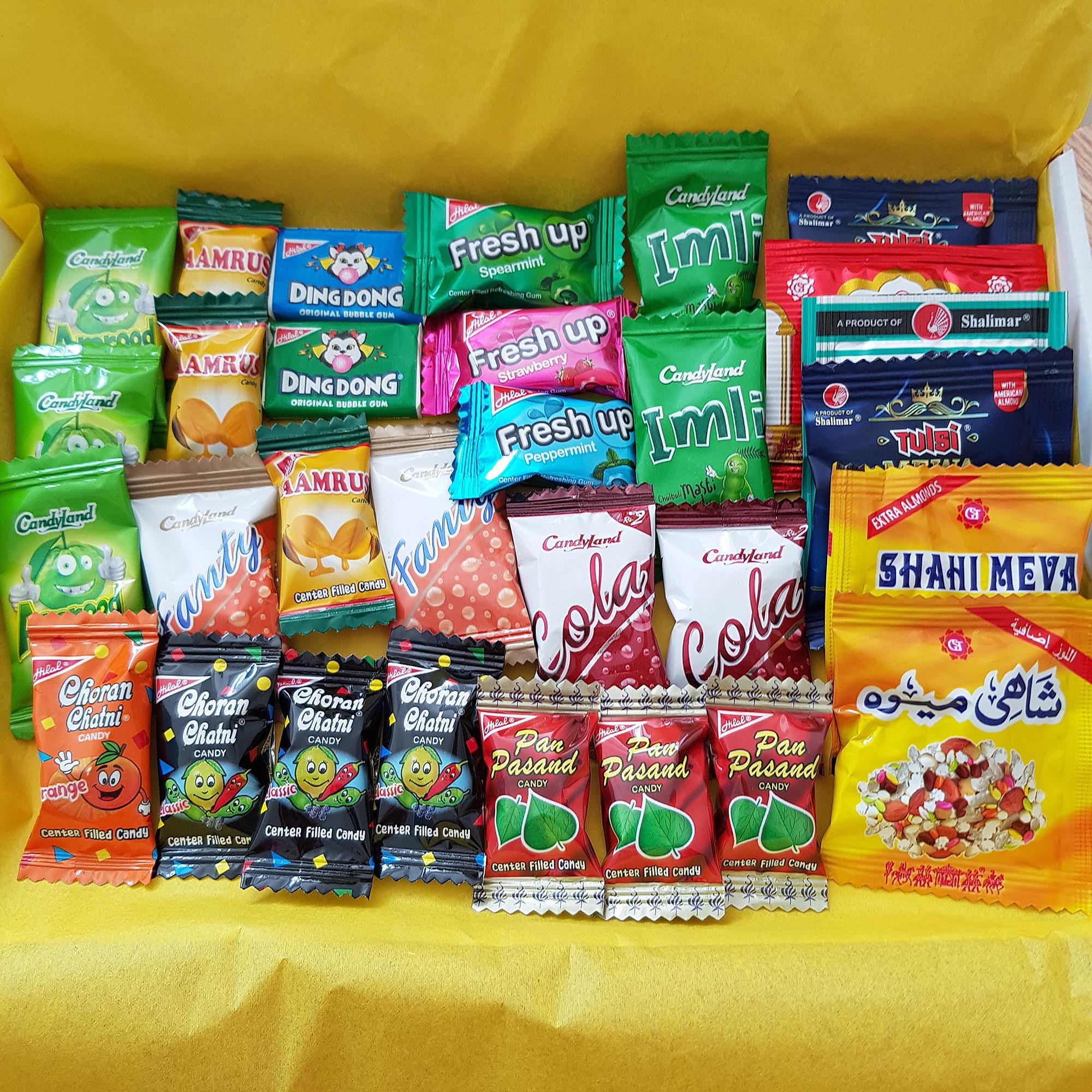 Pakistani Candy Gift Hamper – Letterbox Gift | Sweet & Sour Halal ...