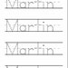 Custom Name Tracing Sheet Handwriting Practice Personalized Name Trace ...