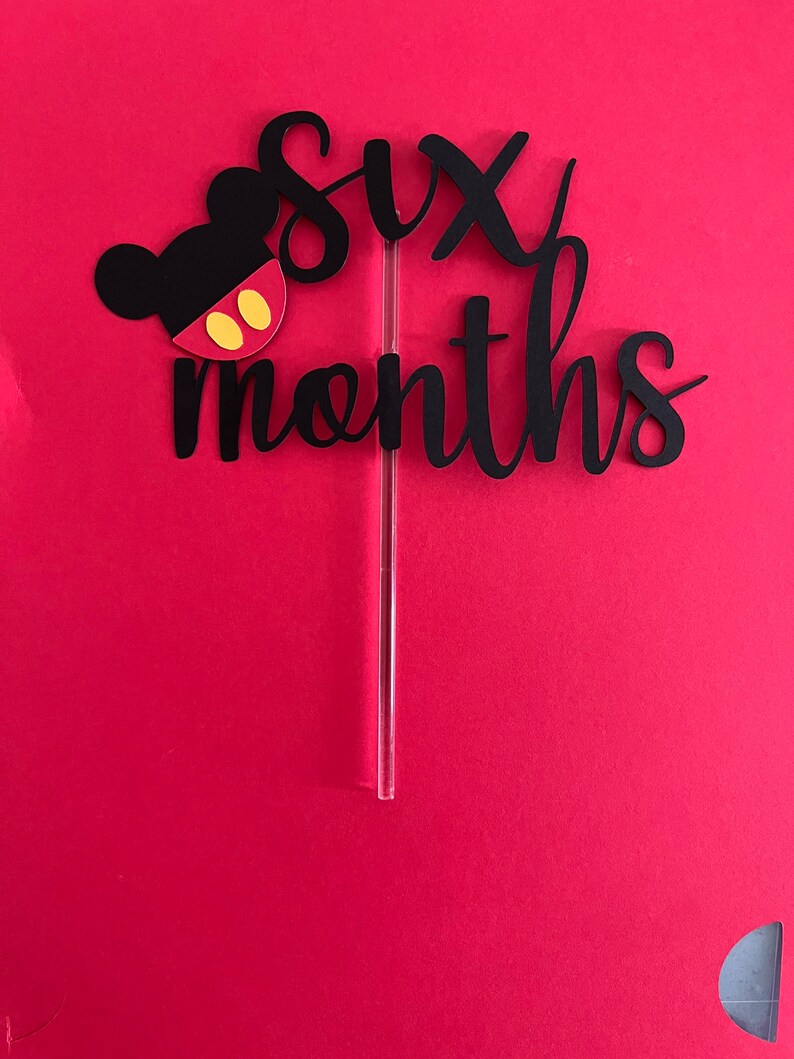 Mickey Mouse Cake Topper - Etsy