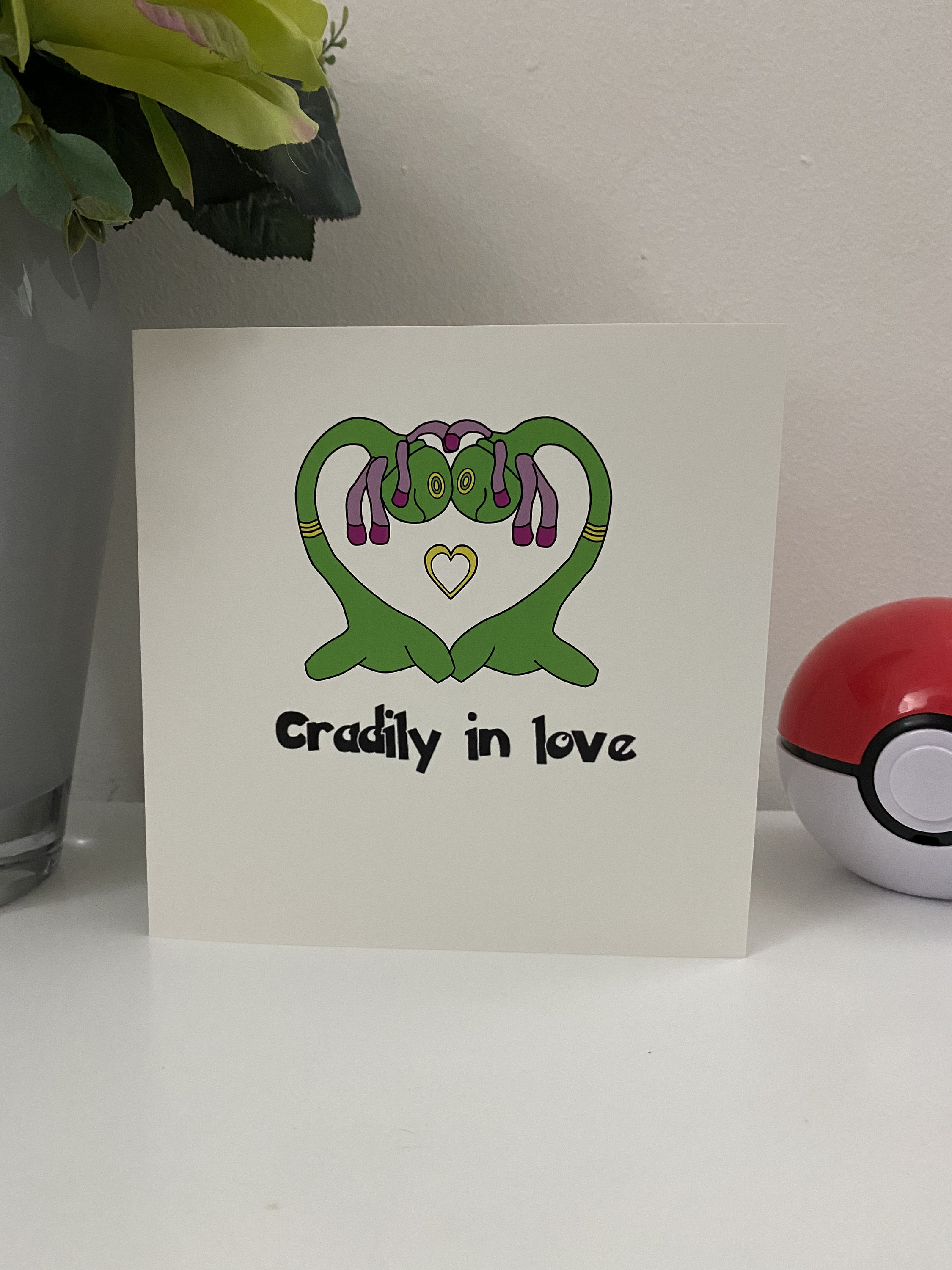Pokemon Cradily Card