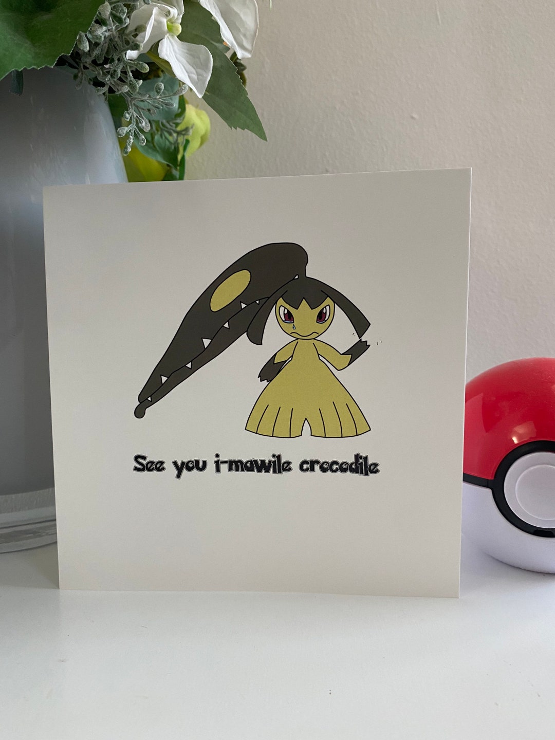 MAWILE Pokémon Goodbye/leaving Greetings Card - Etsy