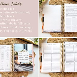 2025 Planner | Christian Planner | Bible Reading Log | Prayer Journal ...