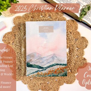 2025 Planner | Christian Planner | Bible Reading Log | Prayer Journal ...