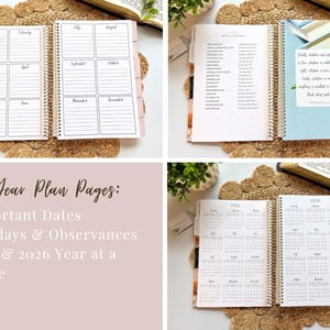 2025 Planner | Christian Planner | Bible Reading Log | Prayer Journal ...
