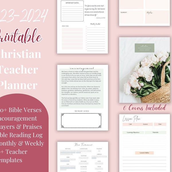 Teacher Planner - Etsy