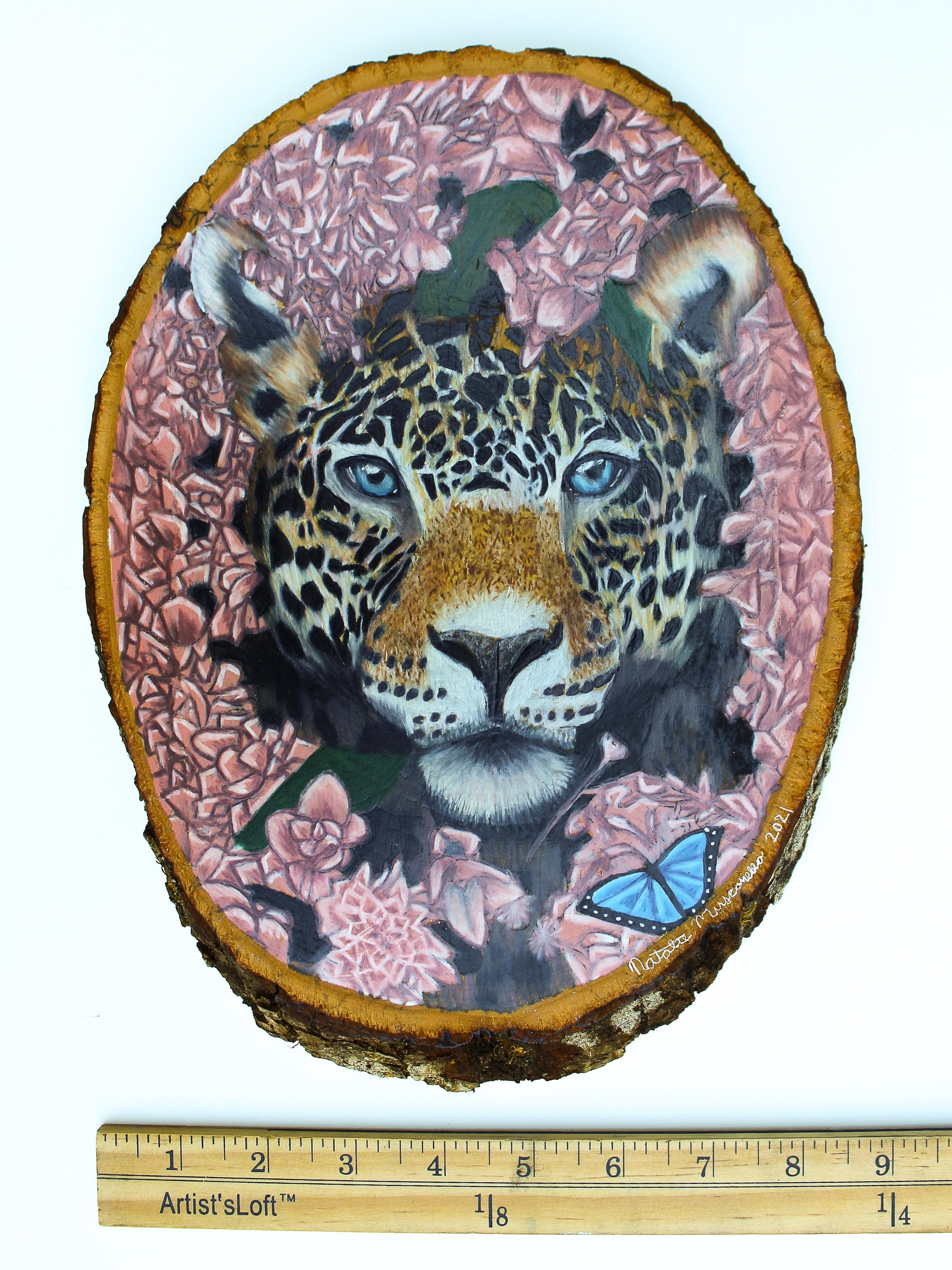 Leopard Color Pencil Drawing - Etsy