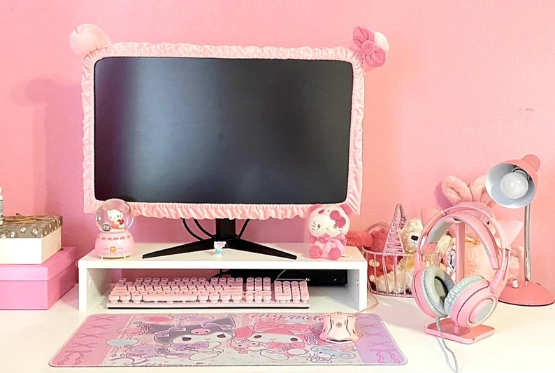 Hello Kitty Sanrio PC Monitor Cover - Etsy