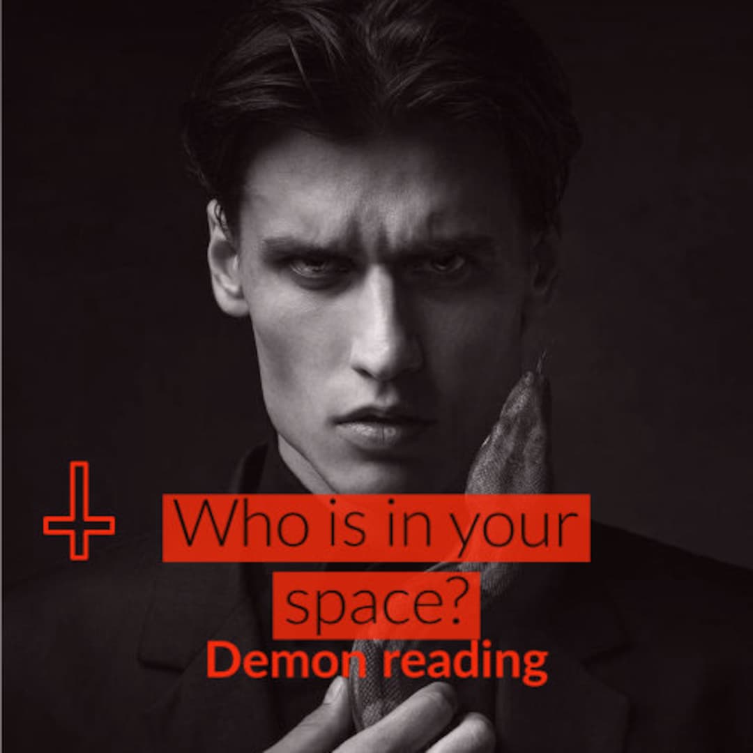 Who is in Your Space Demon Reading Demon Identification - Etsy