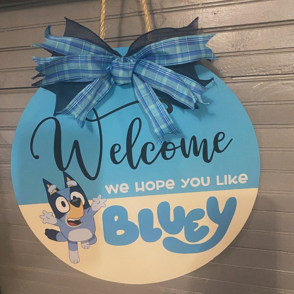 Bluey Door Banner - Etsy