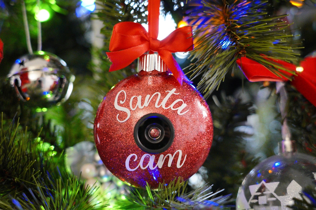 Santa Cam Christmas Ornament: Fun Holiday Decor for Kids - Etsy