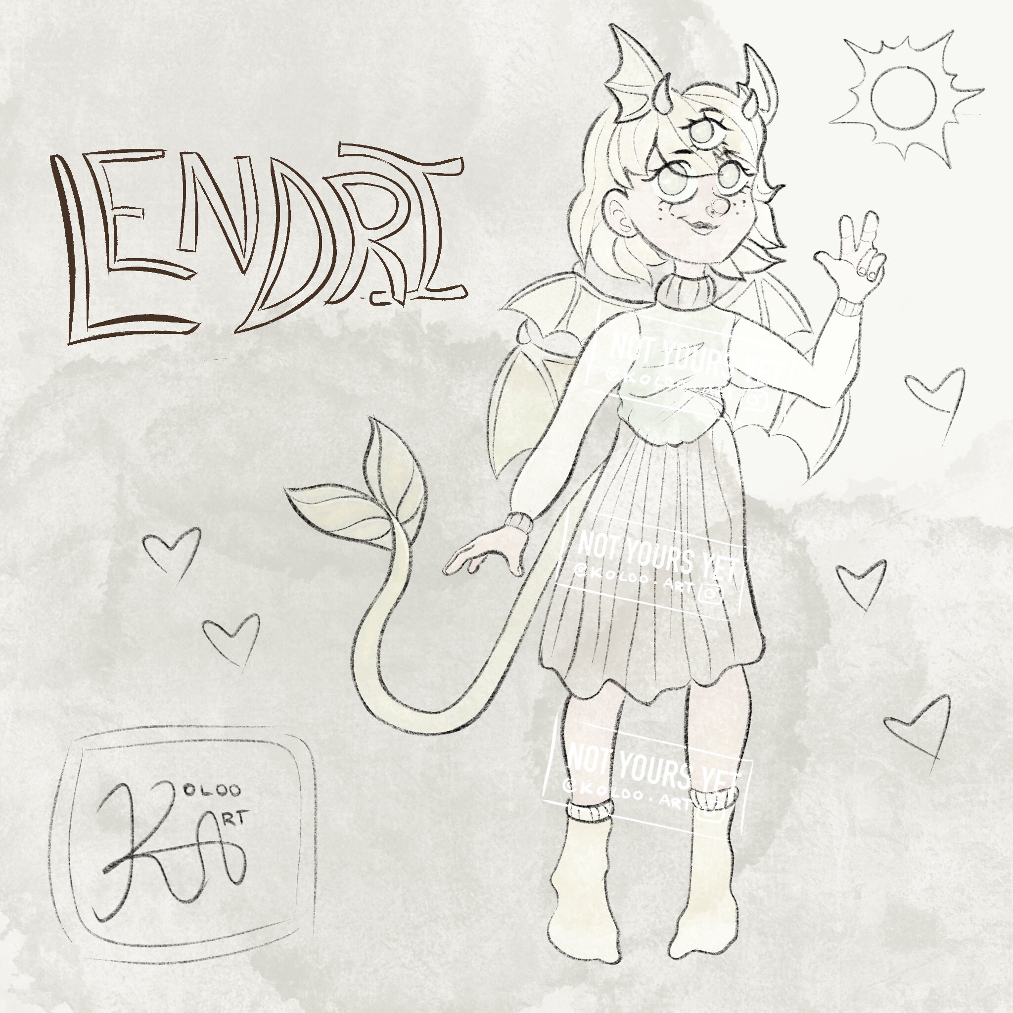 LENDRI Human / Humanoid Adoptable Character Adopt OC - Etsy
