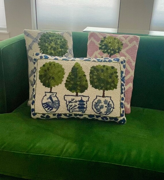 Topiary Hook Pillows Leopard - Etsy