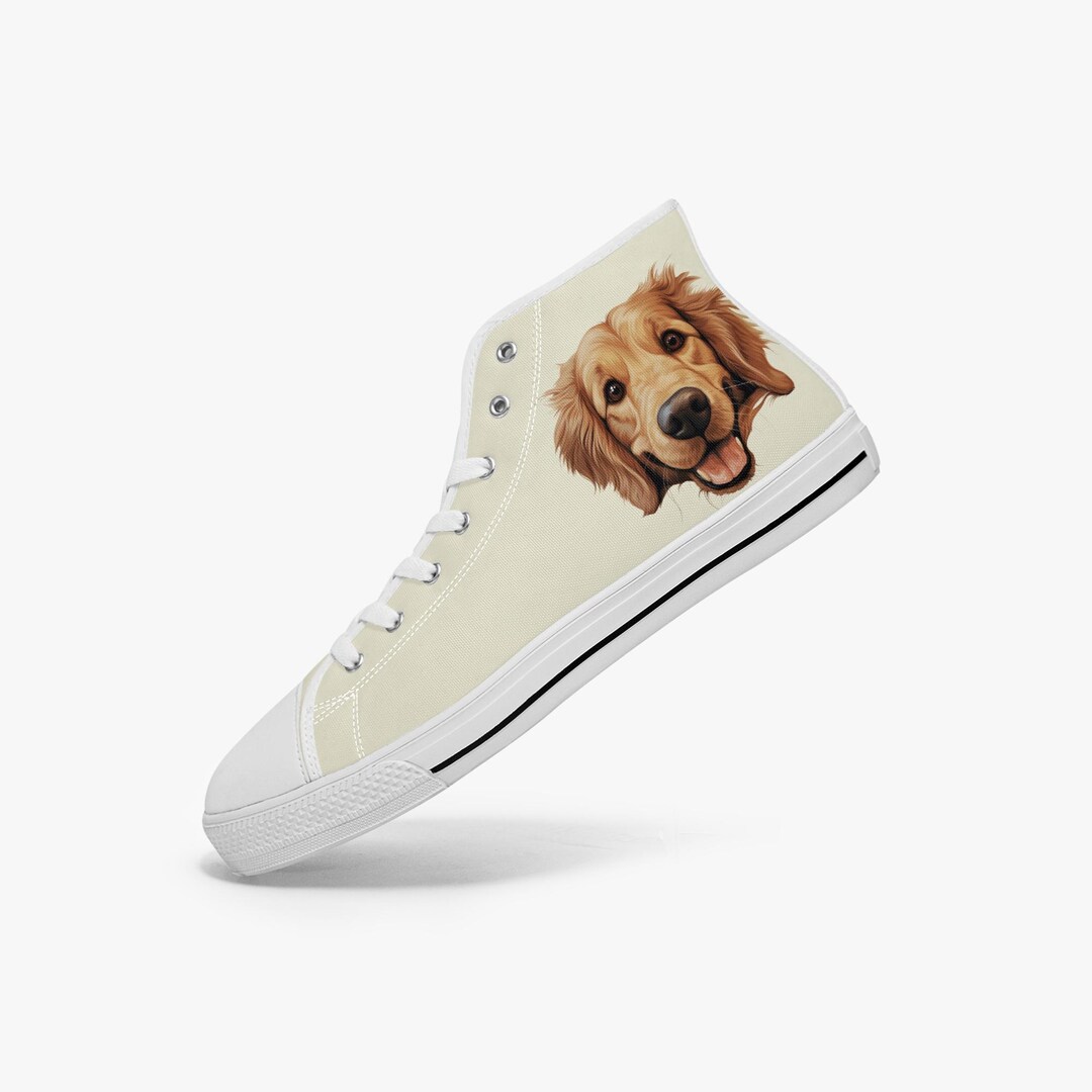 Labrador Retriever High-top Canvas Shoes / for Labrador Owner / Gift ...
