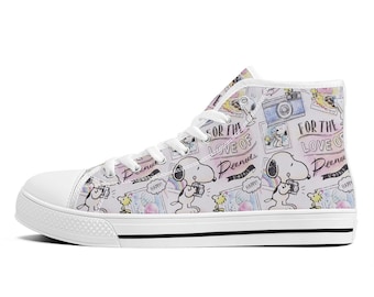Peanuts Shoes Canvas - Etsy