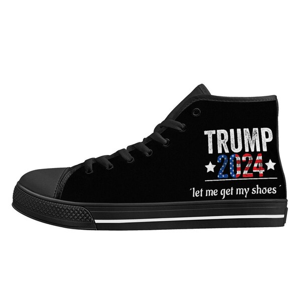 Trump 2024 Canvas Sneakers - Etsy