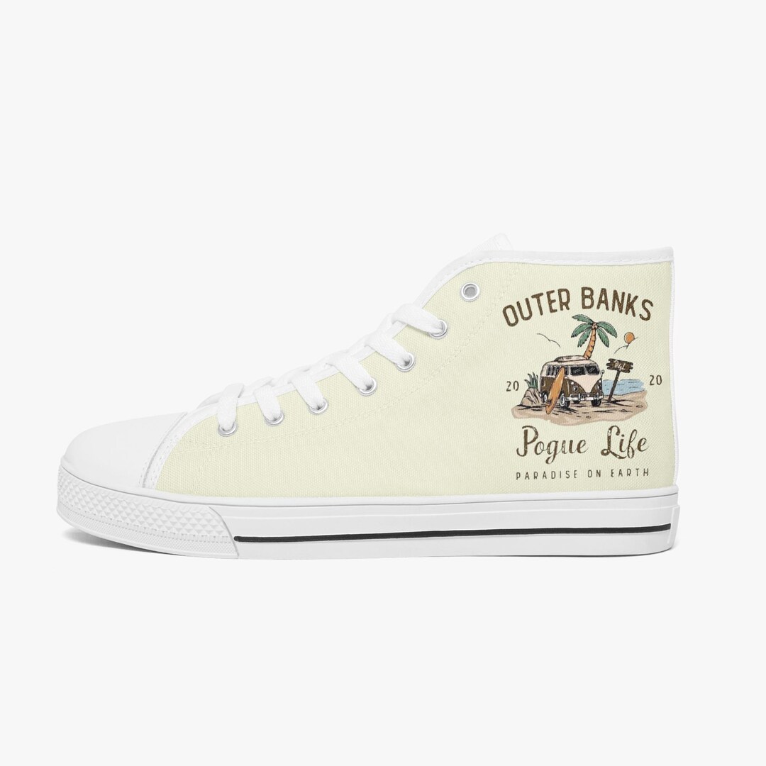 Outerbanks / Poque Life / Classic High-top Canvas Shoes / Converse ...