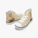 Cute Fox Kids High Top Canvas Shoes, Autumn Shoes for Toddlers ...