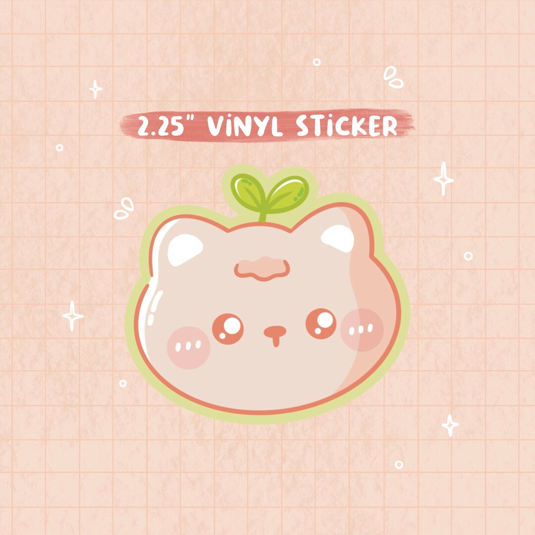 Chubs Sprout Vinyl Sticker Vinyl Sticker Diecut Sticker Kawaii Sticker ...
