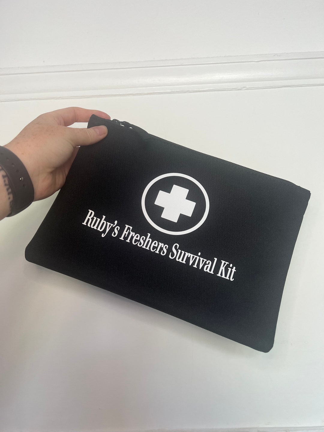 Personalised UNI Freshers Week Pouch, Pencil Case, School, Organising ...