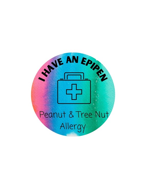 Medical Alert Epipen Svg Epipen Png Peanut and Tree Nut | Etsy