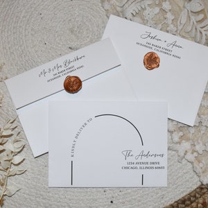 Wedding Envelope Template, Printable Envelope, Boho Envelope Design ...